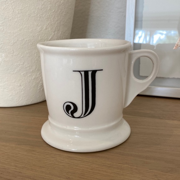 Anthropologie | Dining | Anthropologie Letter J Mug Coffee Tea Cup ...